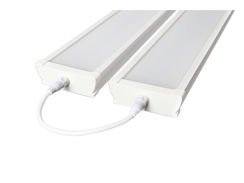 LEDexperten | High-Lux LED Armatur 40W 3000K 5200Lm Gennemfortrådet 120cm