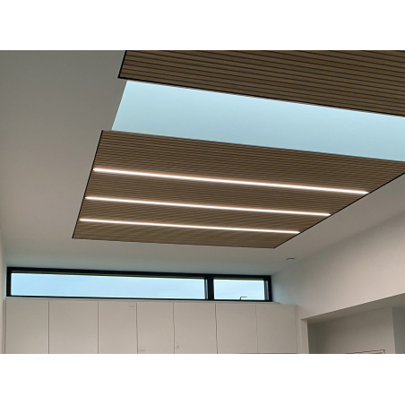 LEDexperten | Loft Akustik LED Lys Sæt 30x10 3000K Ra90 Trådløs Dæmp - 5M